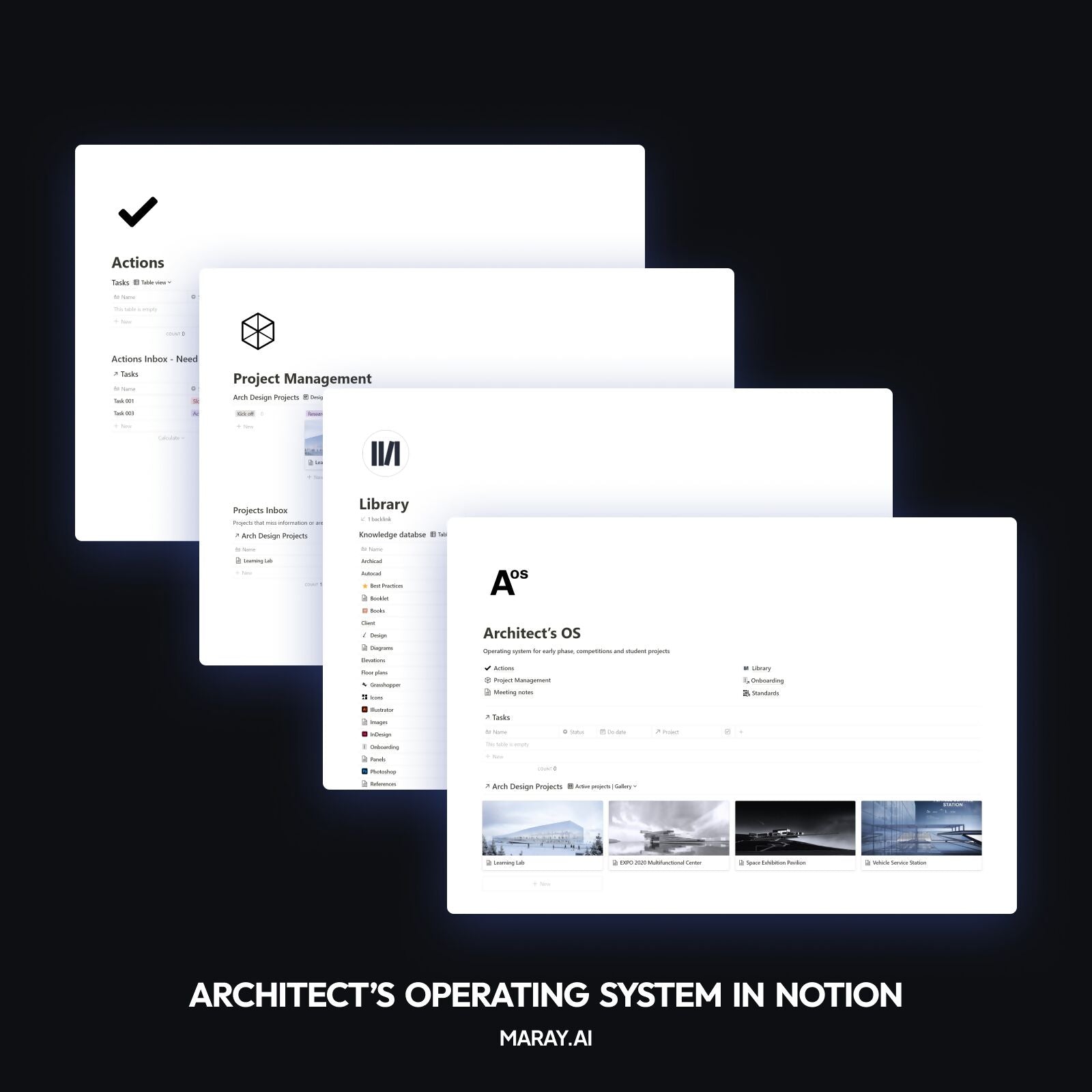 Architect’s OS in Notion | Learn Architecture Online