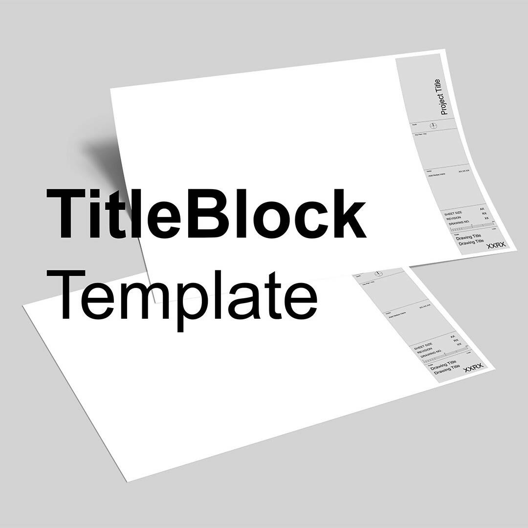 Architecture Titleblock Template – Learn Architecture Online