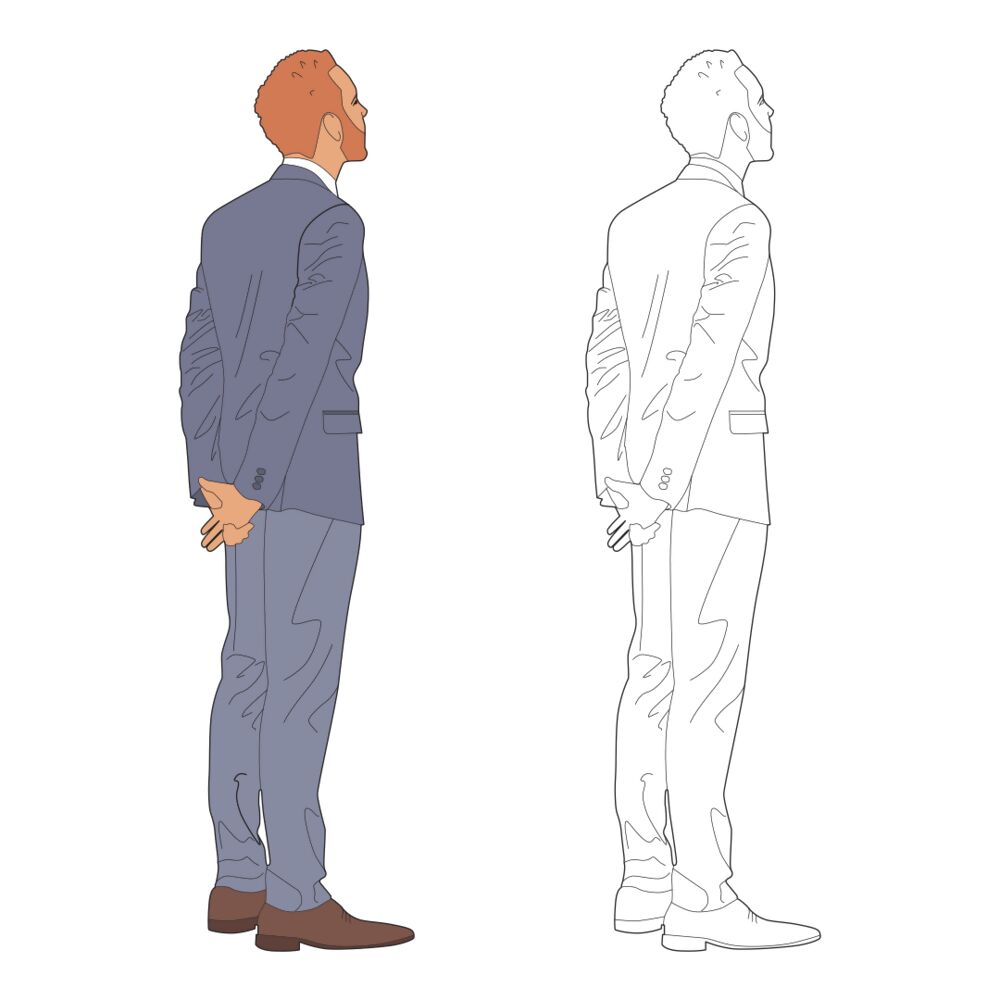 24 Human Figures Vector And Outline Cutout | Learn Architecture Online
