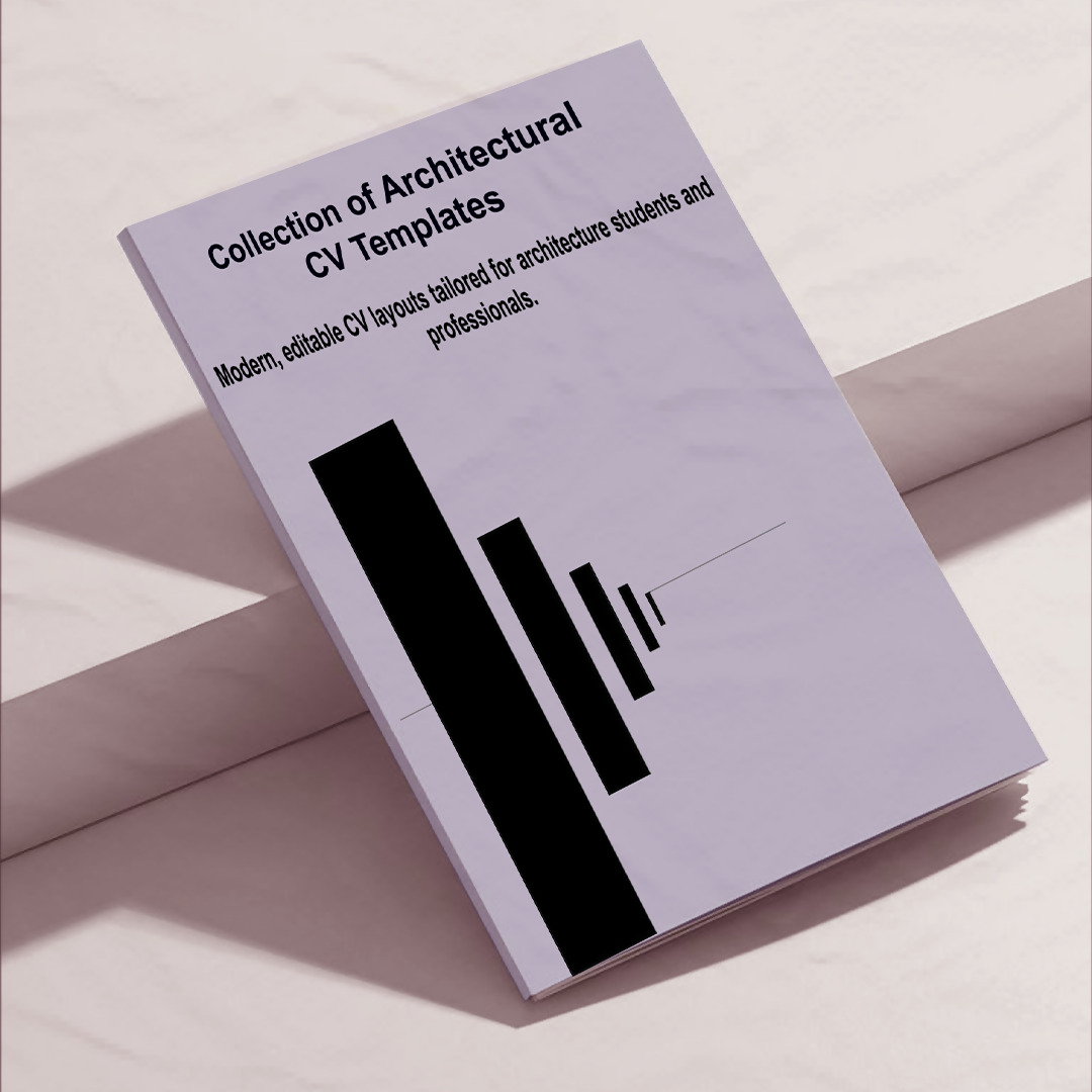Collection of Architectural CV Templates – Learn Architecture Online