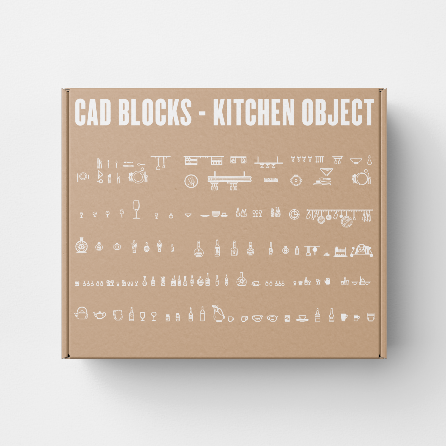 CAD Block Kitchen Gadgets – Learn Architecture Online
