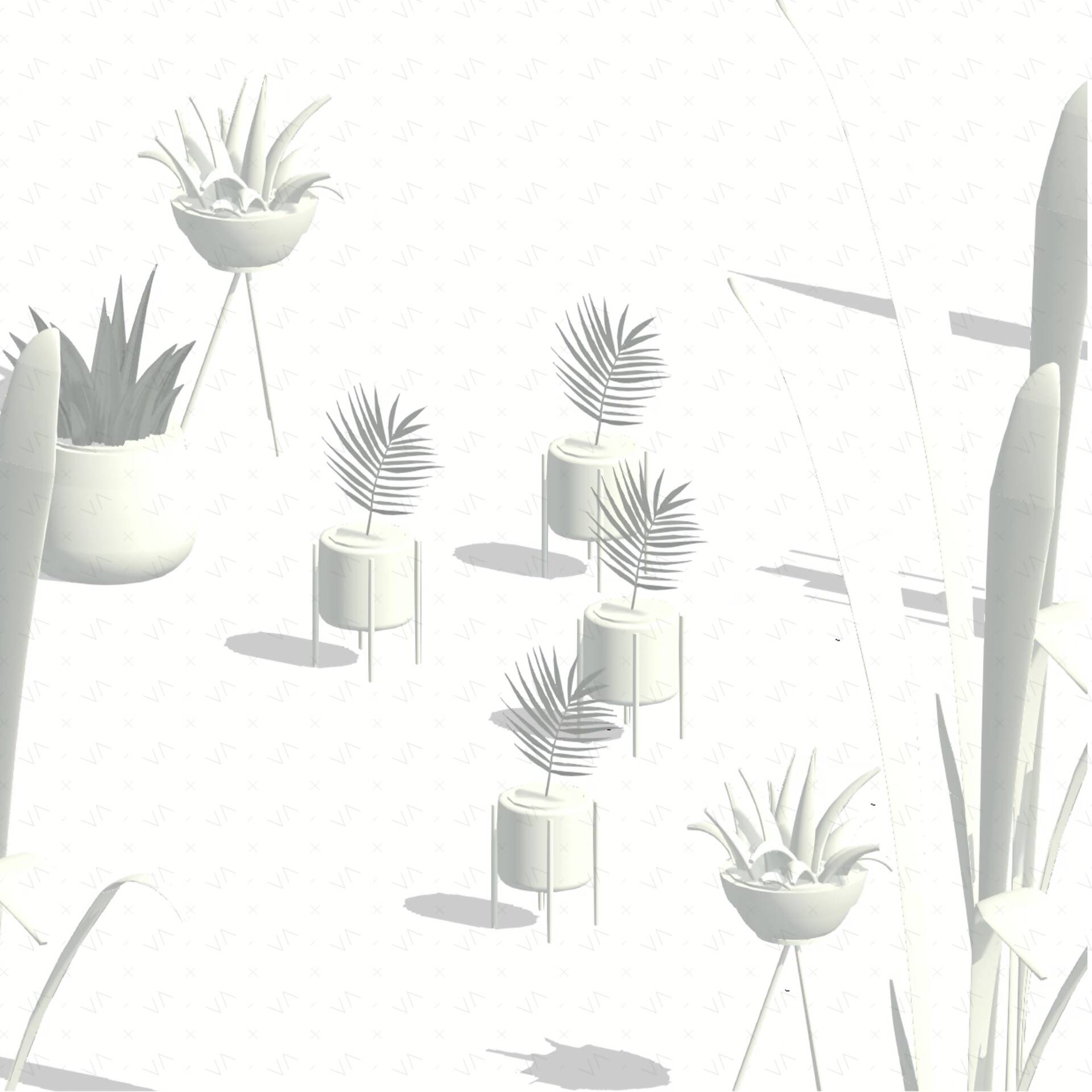 The Garden - 3D Revit Vegetation Pack – Learn Architecture Online
