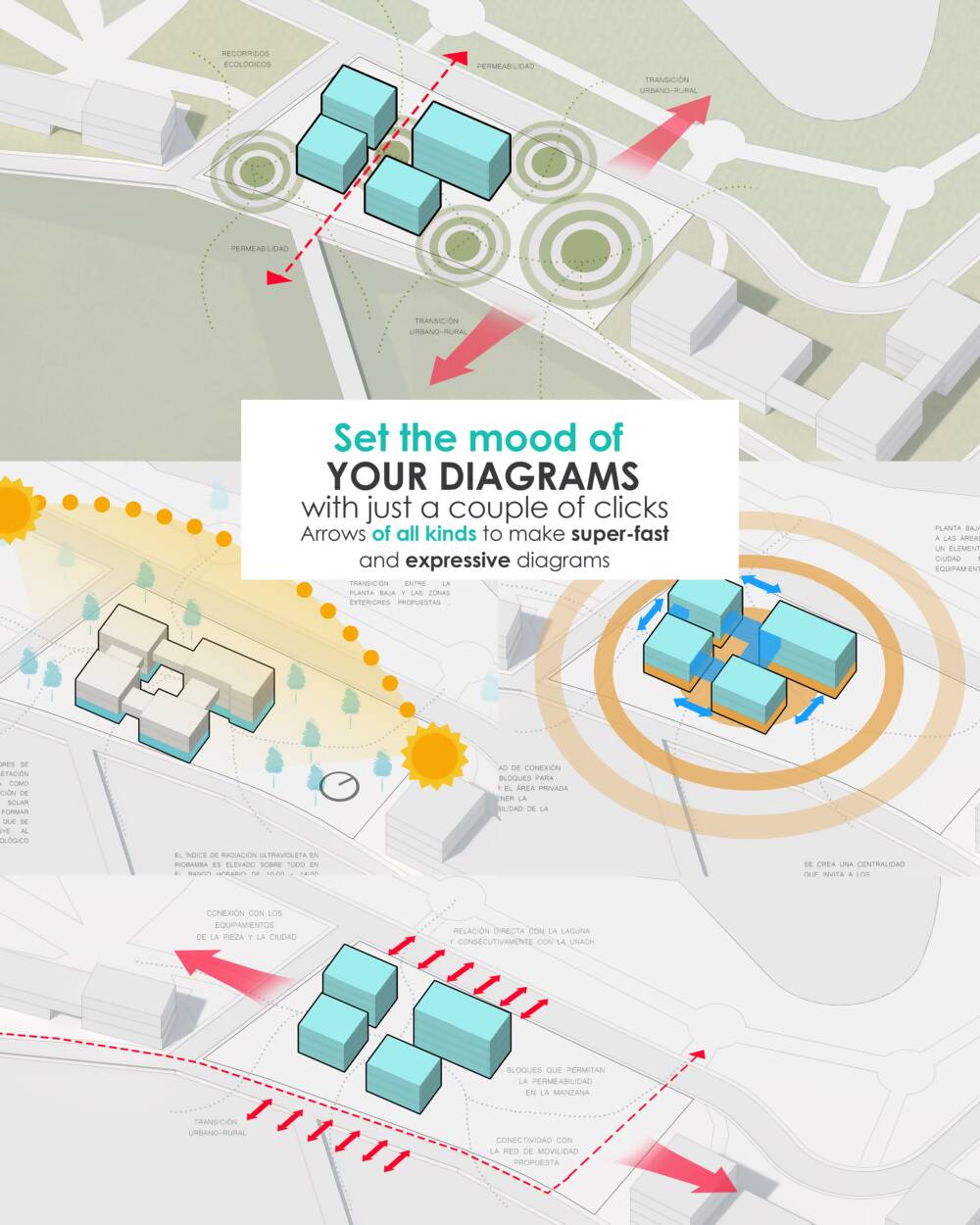 Isometric Photoshop Brushes for Architecture Diagrams – Learn Architecture Online