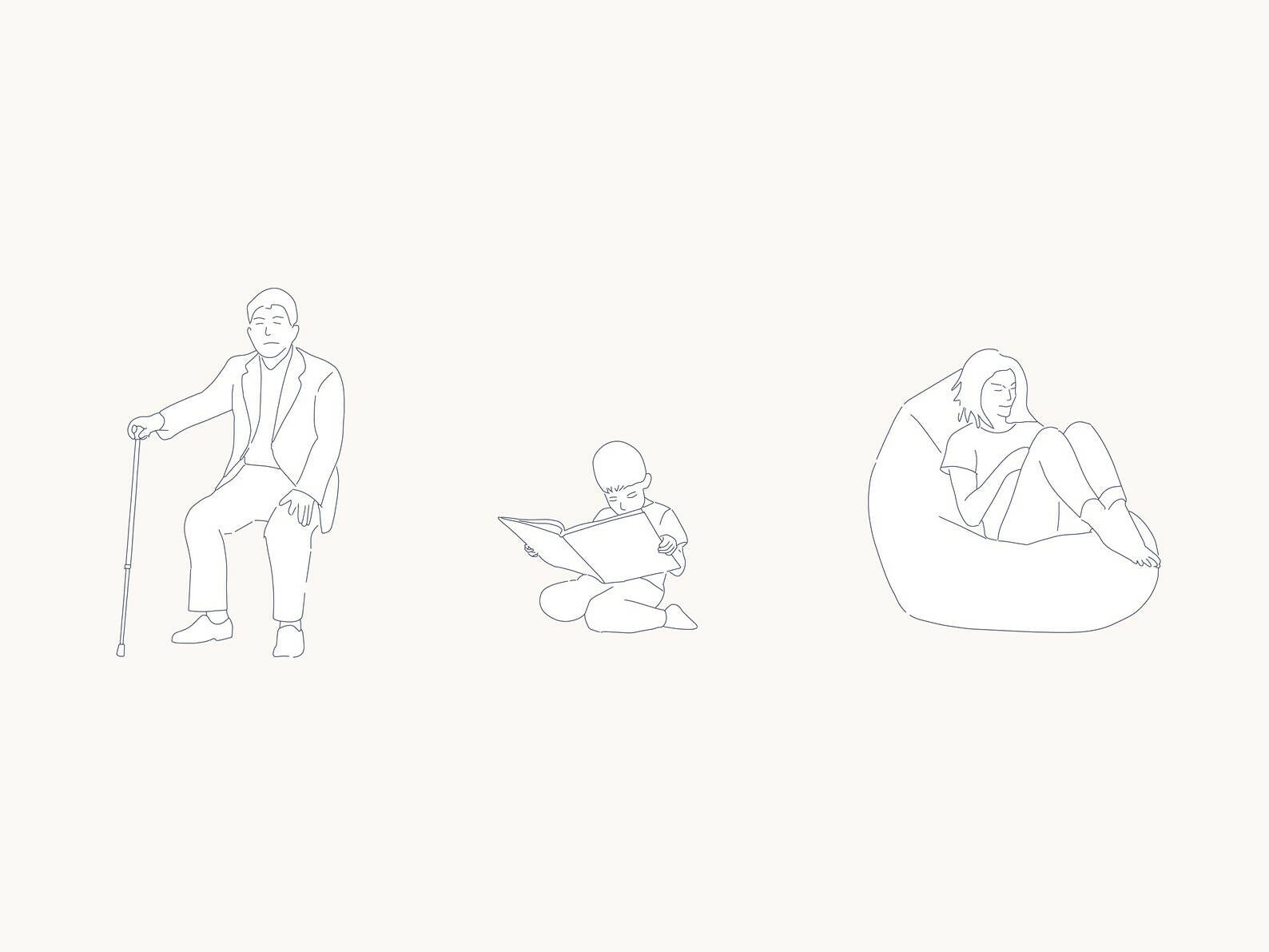 15 Set Flat Vector People Pack | Learn Architecture Online 15 Set Flat Vector People Pack | Learn Architecture Online