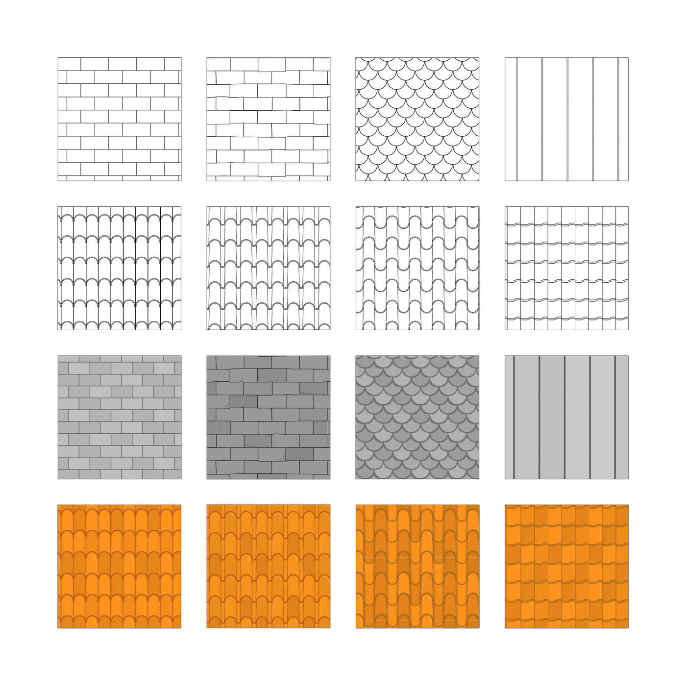 Swatch Roof Patterns – Learn Architecture Online