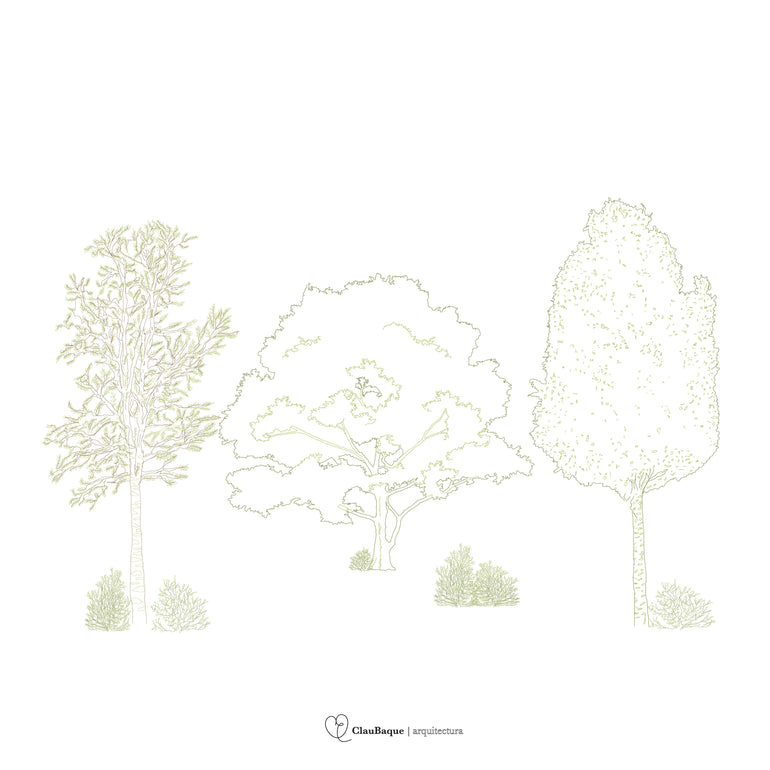 CAD Detailed Trees Pack – Learn Architecture Online