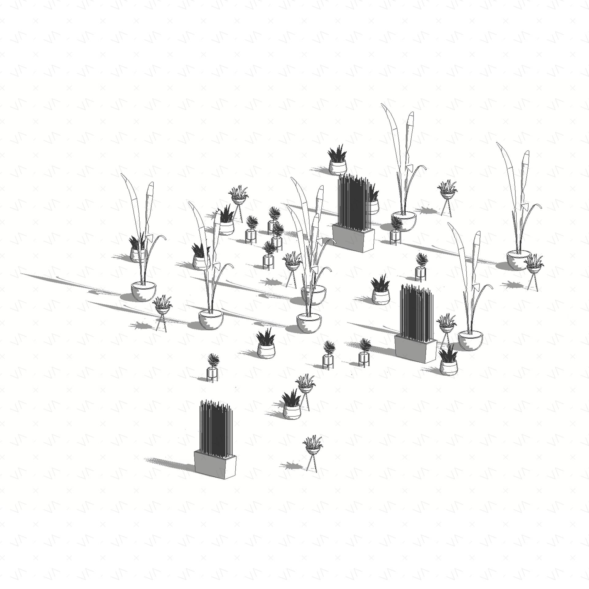 The Garden - 3D Revit Vegetation Pack – Learn Architecture Online