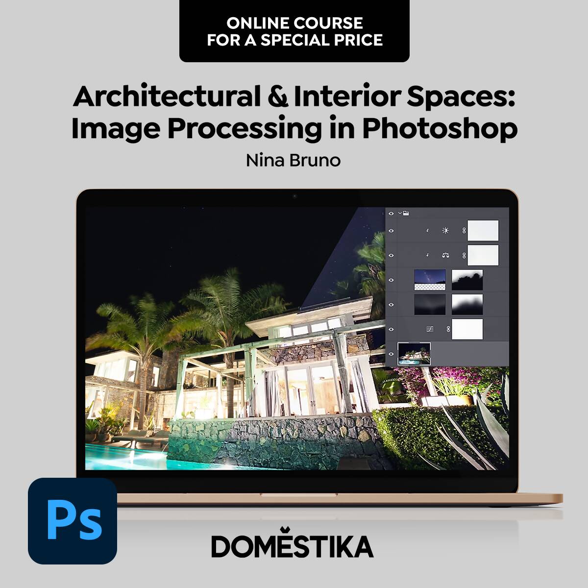 Architectural and Interior Image Processing in Photoshop | Learn ...