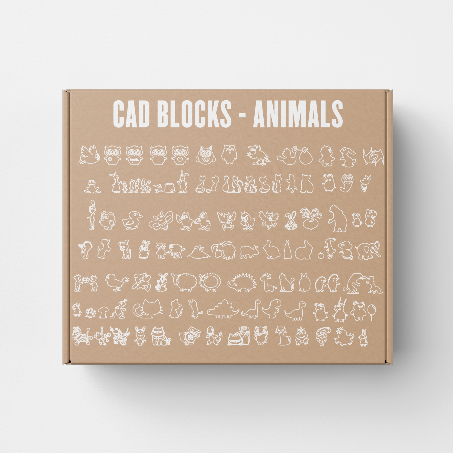 Autocad Blocks Animals