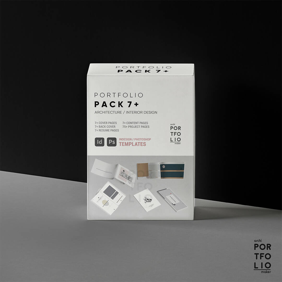 Portfolio Pack 7+ Architectural & Interior Design Portfolio Templates ...